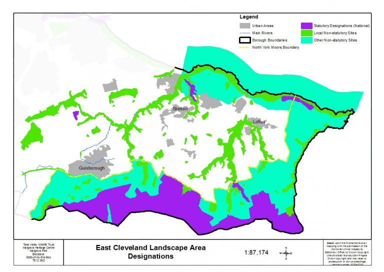 Landscape Areas Maps & Descriptions – designations | Tees Valley Nature ...
